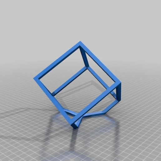 Download free STL file Cubic frame • 3D printer model ・ Cults