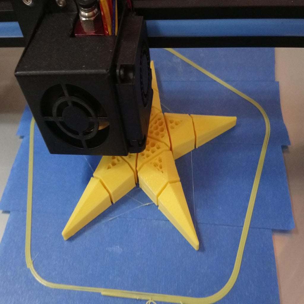 Free STL file Yet another articulated star・3D print object to download ...