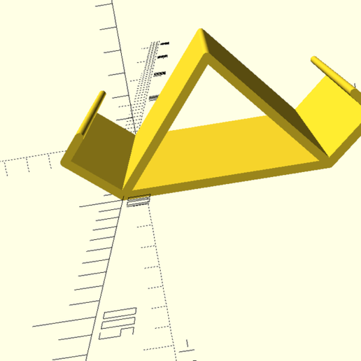 Download free SCAD file A house shaped stand • 3D printable design ・ Cults
