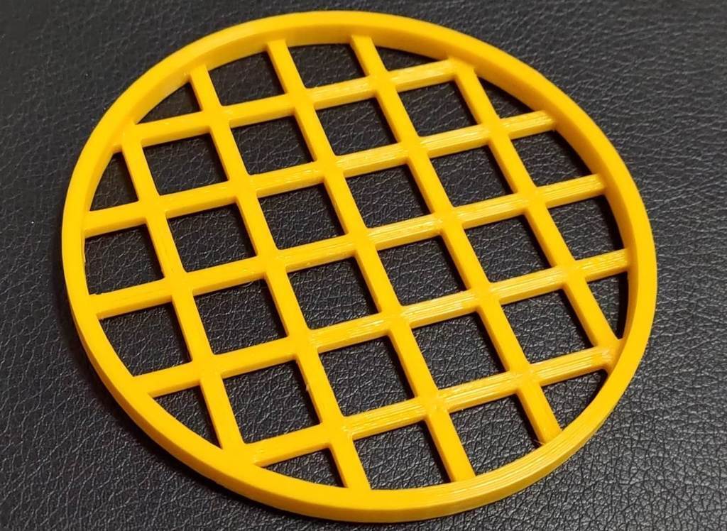 Free STL file circular mesh plate・3D print model to download・Cults