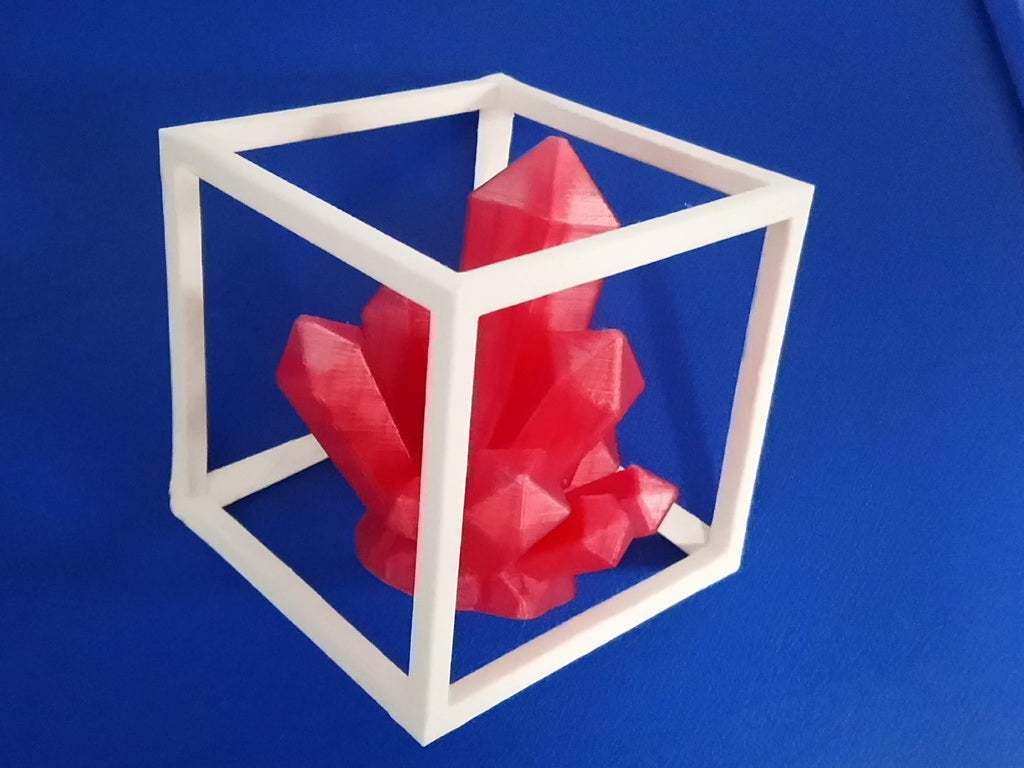 Free STL file Cubic frame 🖼️・Design to download and 3D print・Cults