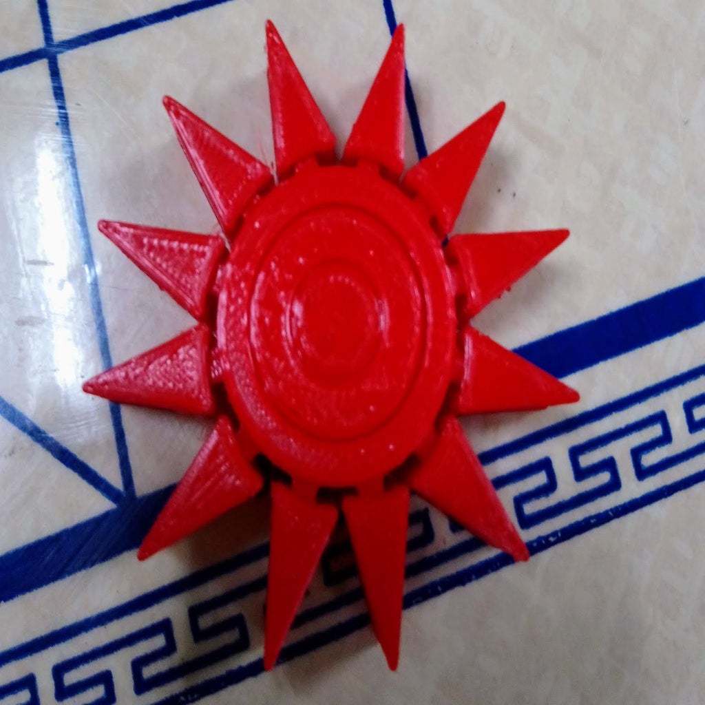 Free STL file Sun・3D printable object to download・Cults