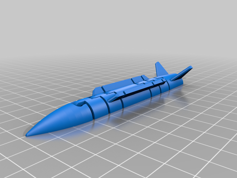 Free STL file Another articulated rocket 2・3D printable model to ...