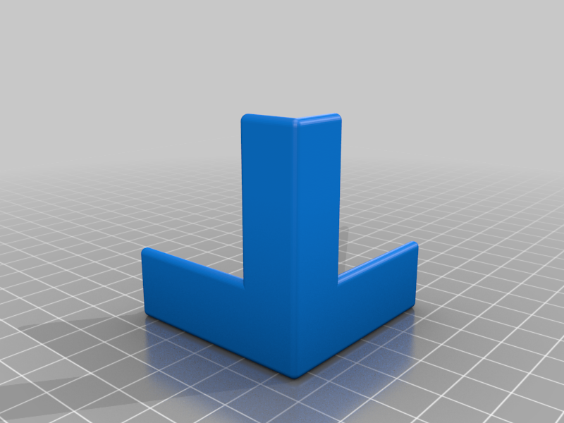 Free STL file corner protector 8・3D printer model to download・Cults
