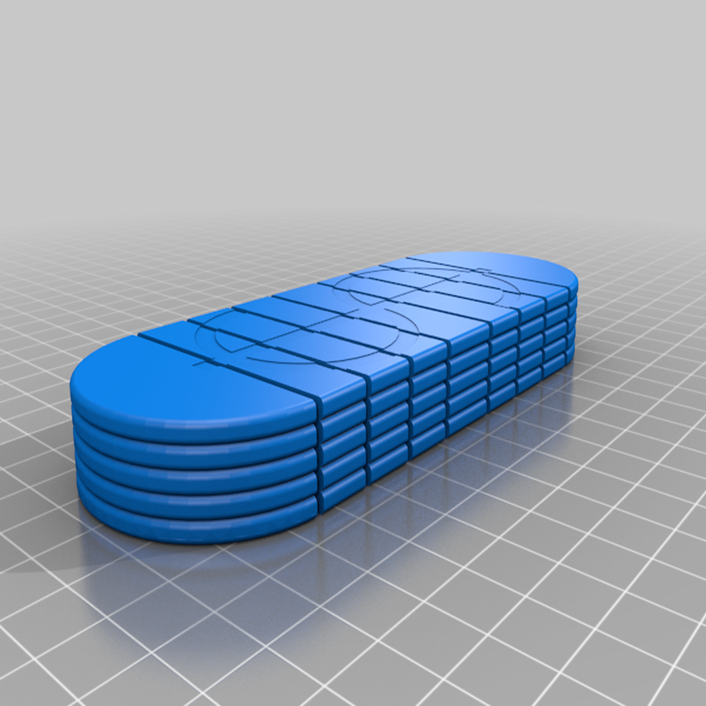 Free STL file Flexi money stack・3D printable model to download・Cults