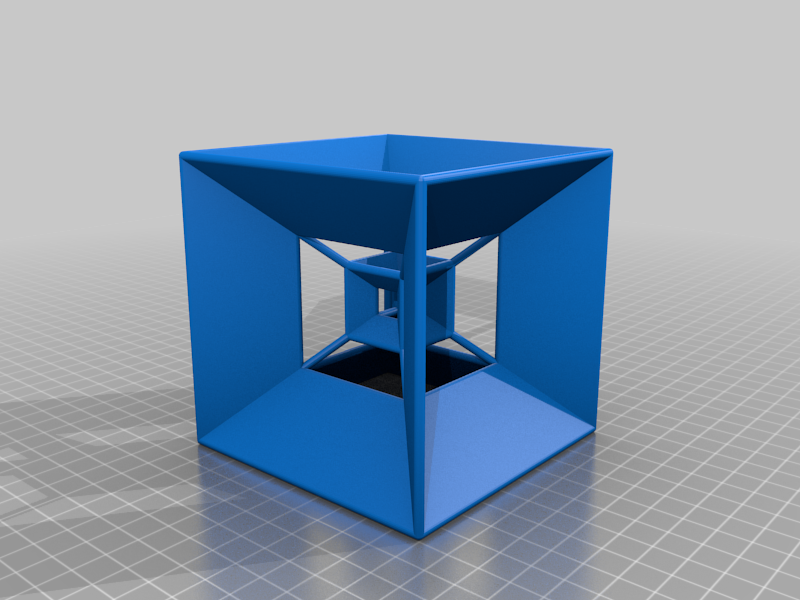 Free STL file cube_4・3D print design to download・Cults