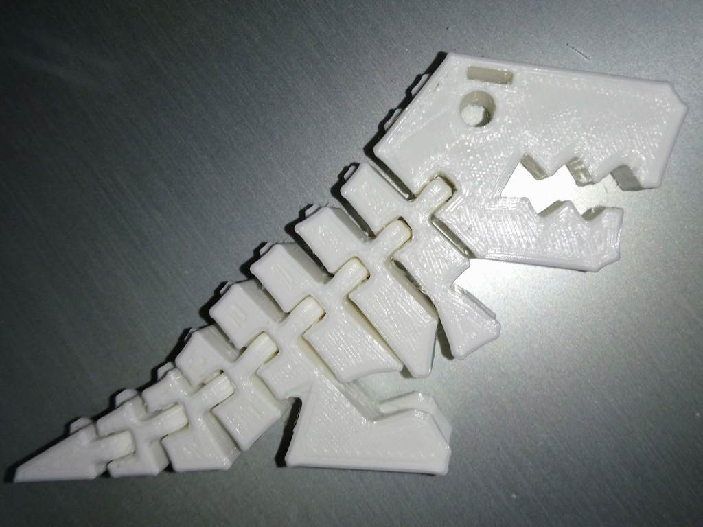 Free STL file Flexi Rex with eyeblows・Design to download and 3D print・Cults