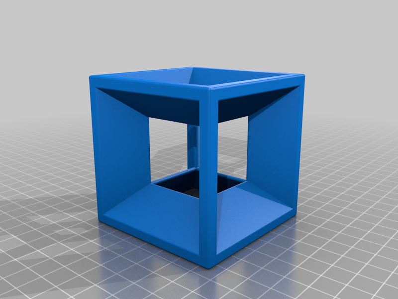 Free STL file cube in cube 3・Object to download and to 3D print・Cults