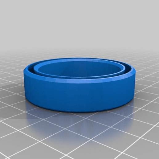Download free STL file Ring cover for Mi portable LED lamp • 3D print ...