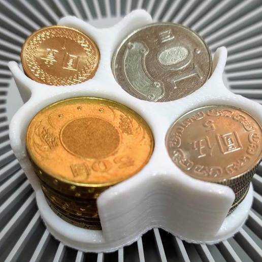 Download free STL file Taiwan coin holder 2 • 3D printer model ・ Cults
