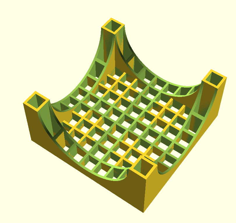 Fichier STL gratuit Une table de support carrée 3・Modèle à télécharger ...