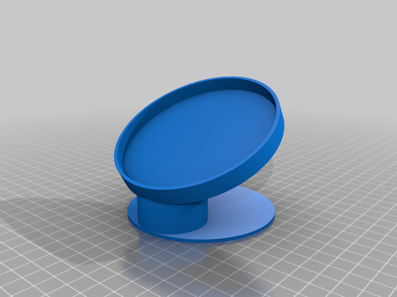 Archivo 3D gratis Soporte circular D・Modelo imprimible en 3D para ...