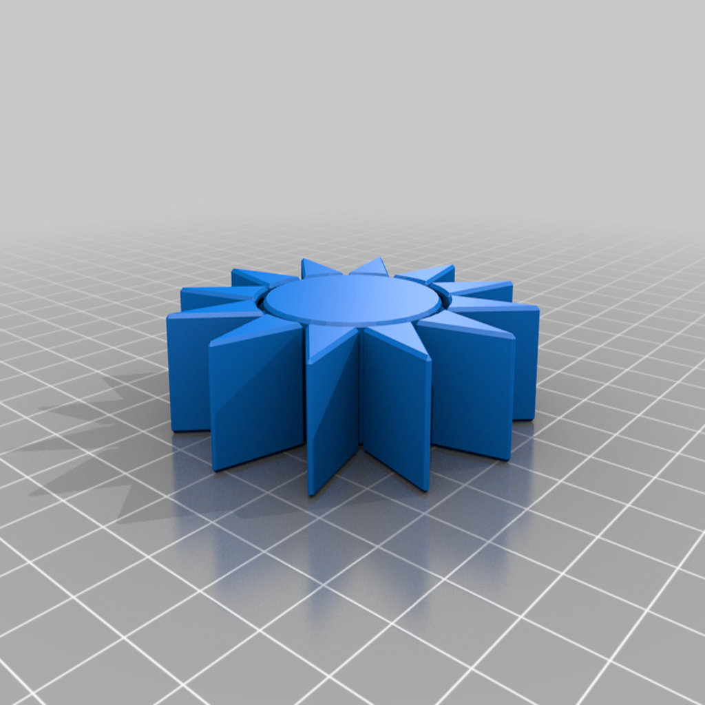 Free STL file Sun・3D printable object to download・Cults