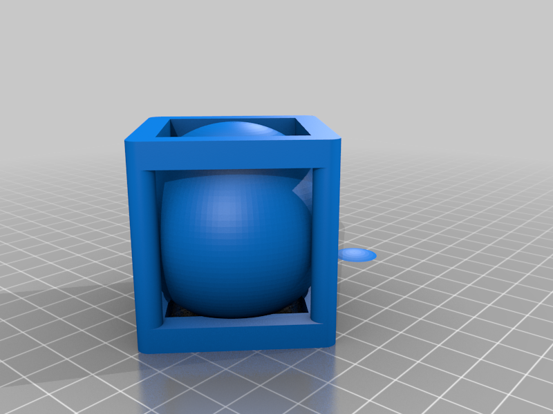 Free 3D file Sphere_in_box_2 🎨・3D printable model to download・Cults