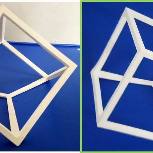 Download free STL file Cubic frame • 3D printer model ・ Cults
