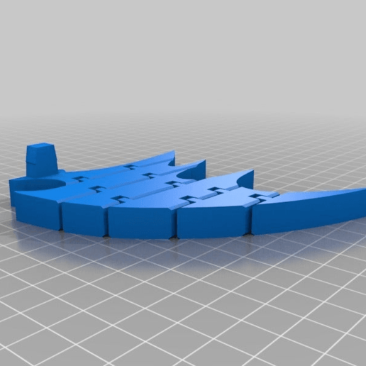 Download free STL file Low wing for Flexi-Dragon • 3D printable object ...