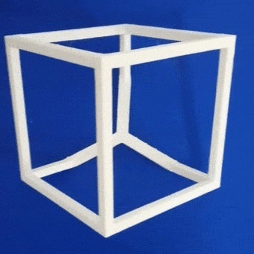 Download free STL file Cubic frame • 3D printer model ・ Cults