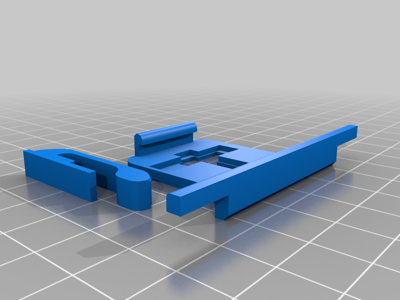 Free 3D file Dual orientation nametag attachment for 2.9" epaper shelf ...