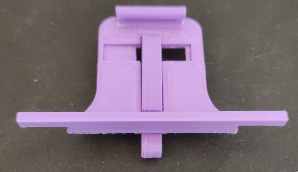 Free 3D file Dual orientation nametag attachment for 2.9" epaper shelf ...