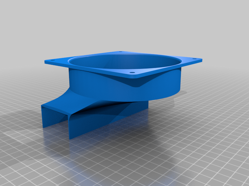 Free 3D file 120mm fan adapter for 1u 19 inch rack, 130mm wide 🔌・3D ...