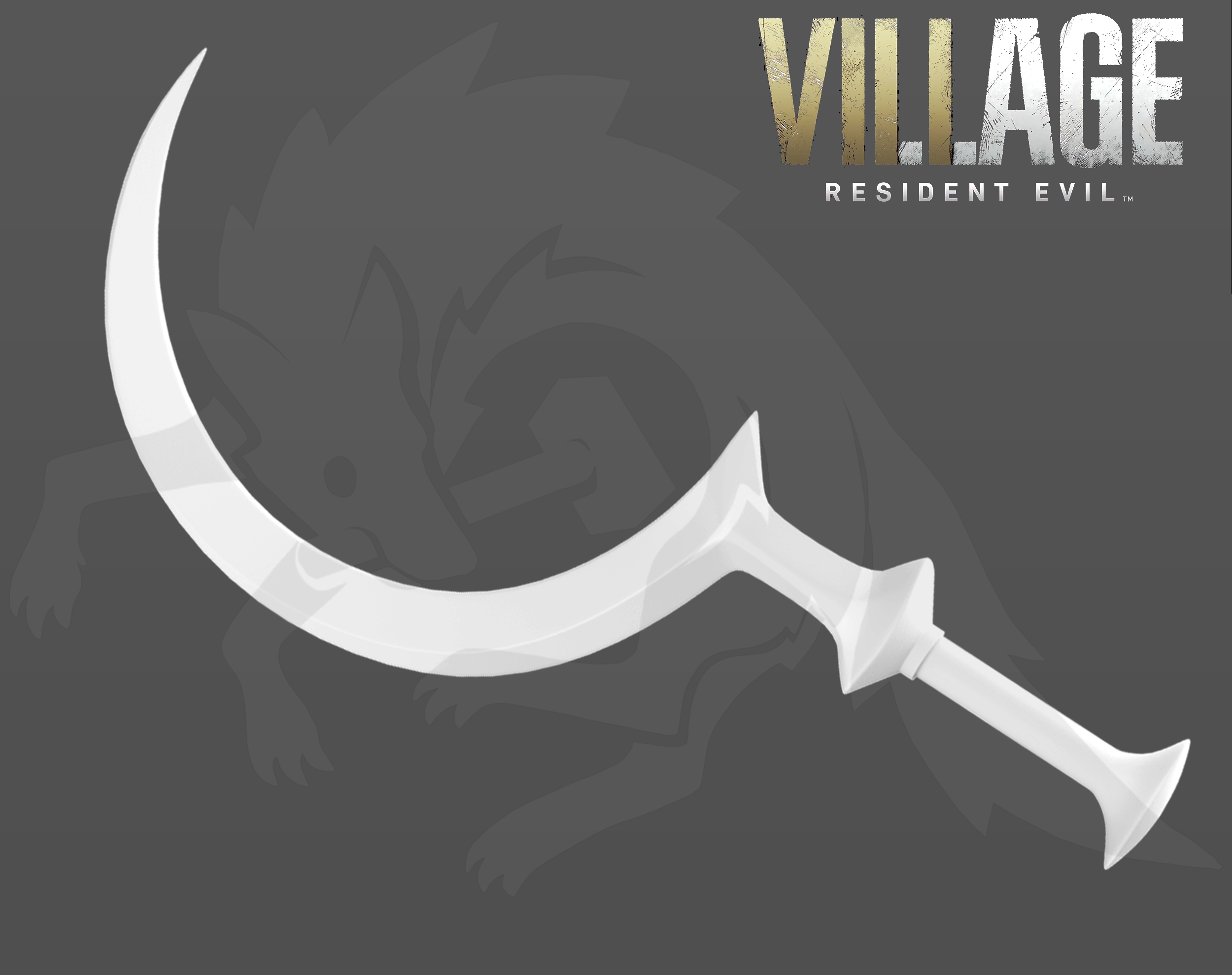 STL file Residual Evil Village 3D model Dimitrescu’s daughter sickle ...