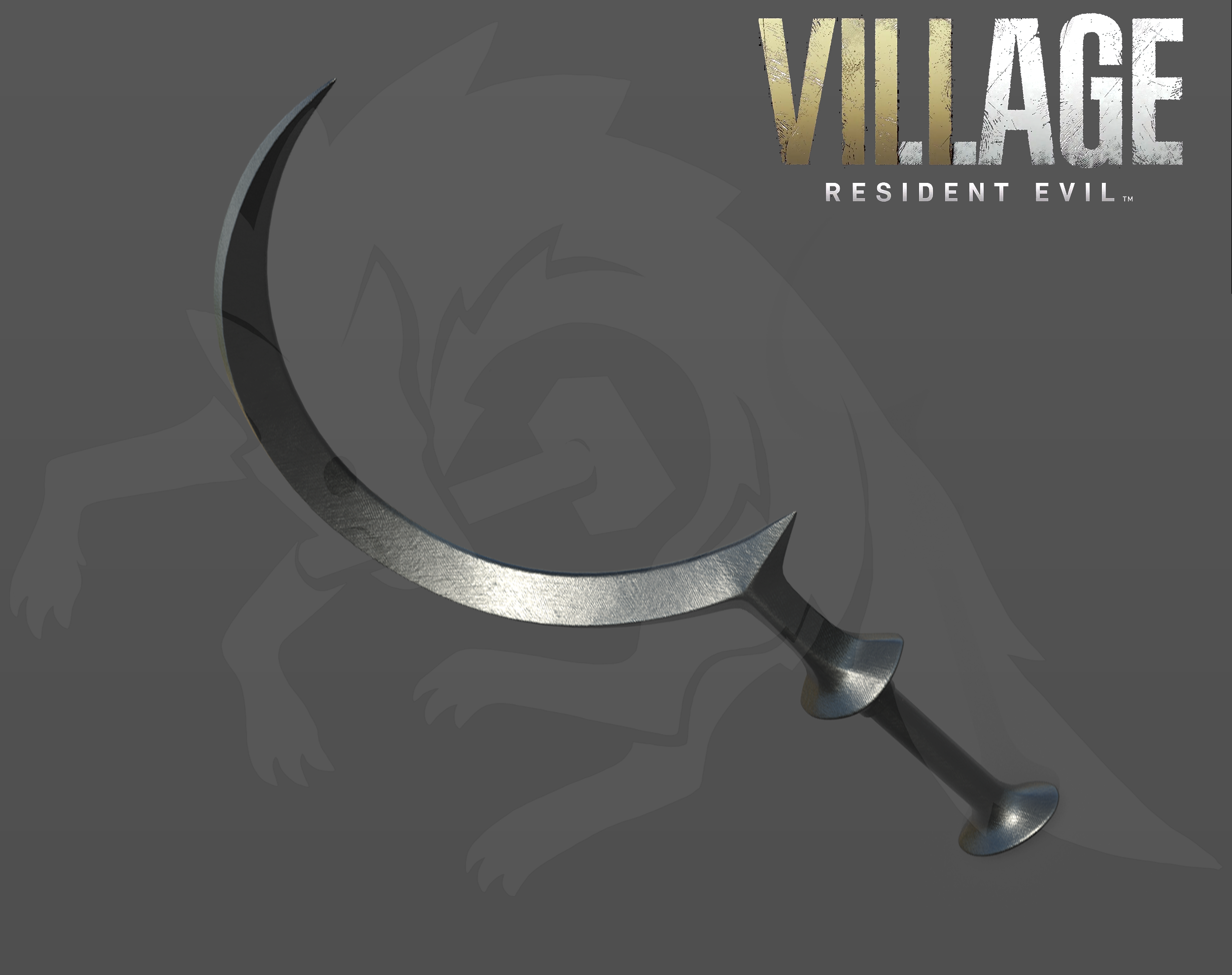 STL file Residual Evil Village 3D model Dimitrescu’s daughter sickle ...