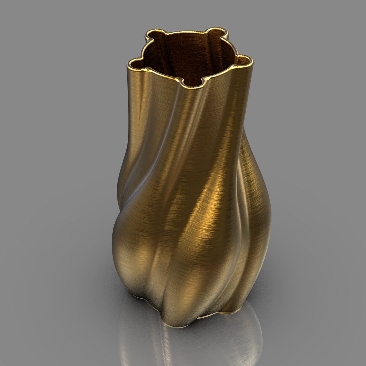STL file VASE・3D printer model to download・Cults