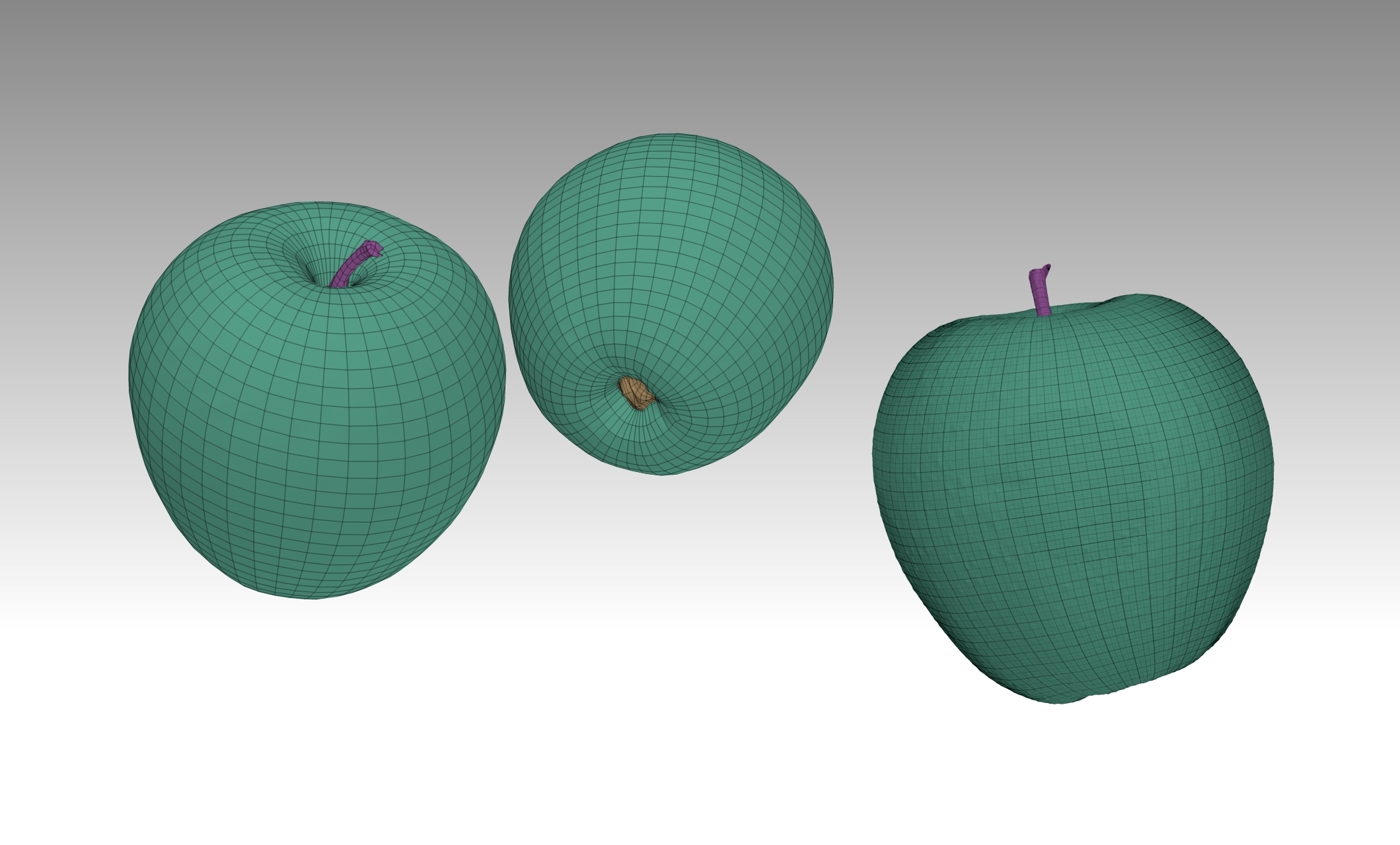 Archivo OBJ Apple / Apple・Modelo para descargar y imprimir en 3D・Cults