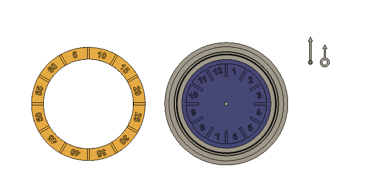 STL file Edu-Clock・3D printer model to download・Cults