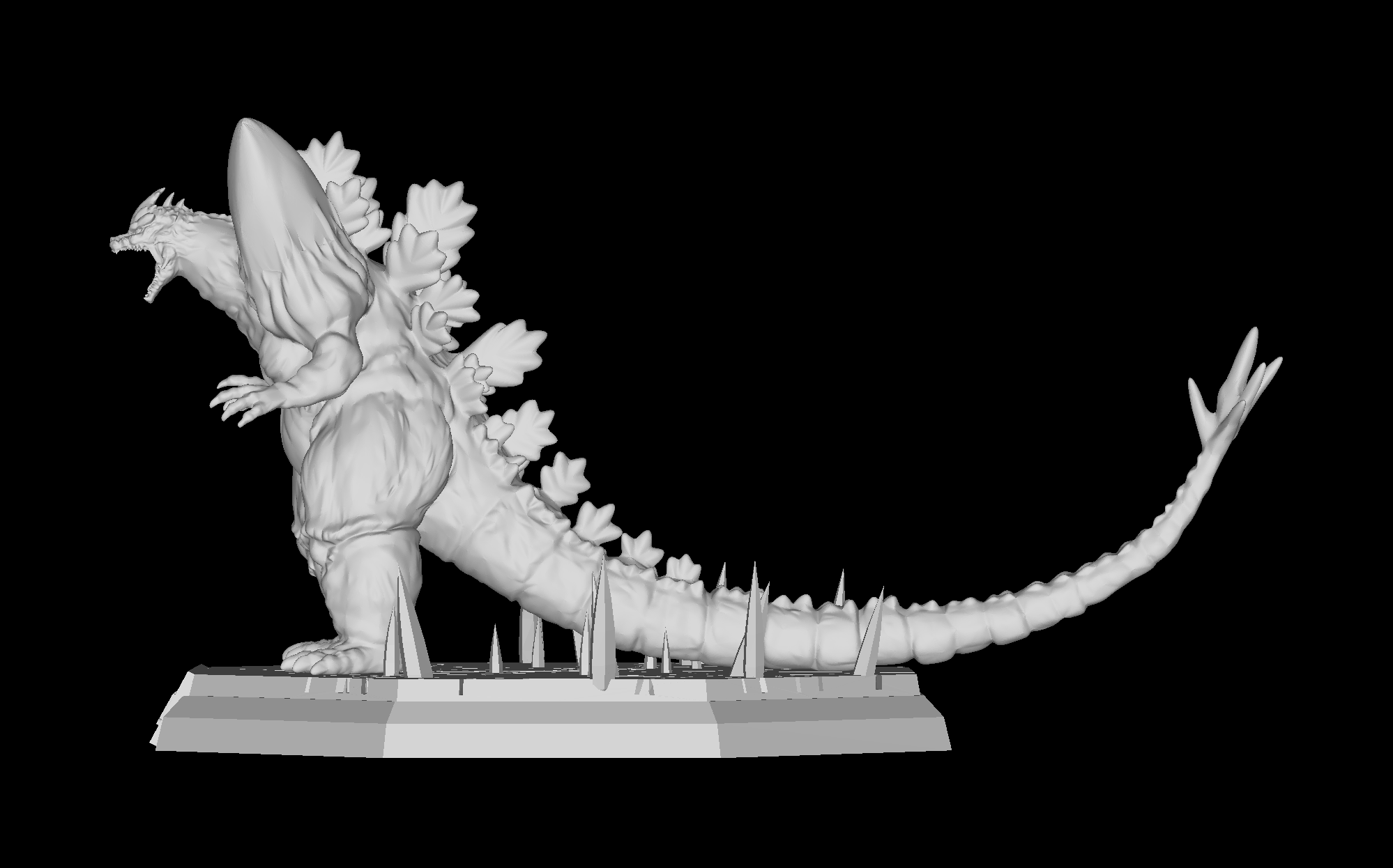 Godzilla VS Destroyah 3D Print Model, 60% OFF