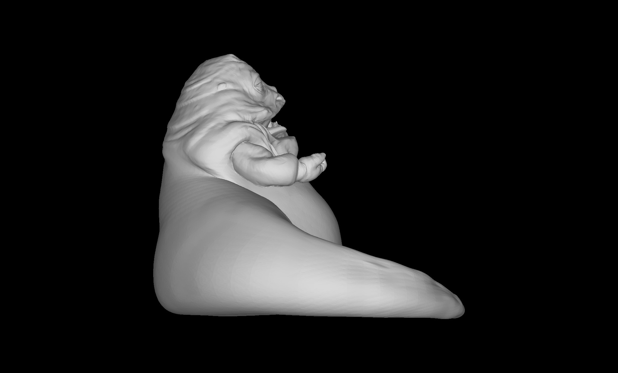 Fichier STL gratuit Jabba Desilijic Tiure - Star Wars・Objet pour ...