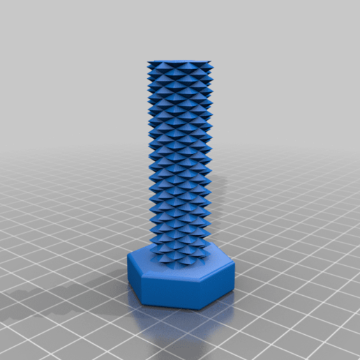 Download free STL file Magic bolt and nuts and more • 3D printer model ...
