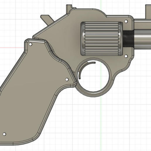 Download free STL file Gun drill using 1.5 V DC motor • 3D print design ...