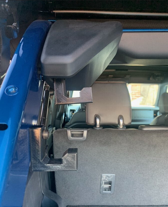 Free STL file 2021 bronco storage hooks・Design to download and 3D print ...