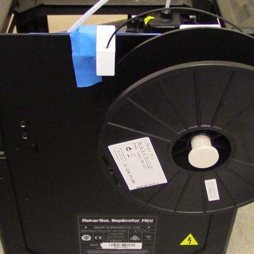 Download free STL file Makerbot Replicator Mini Bulk filament holder ...