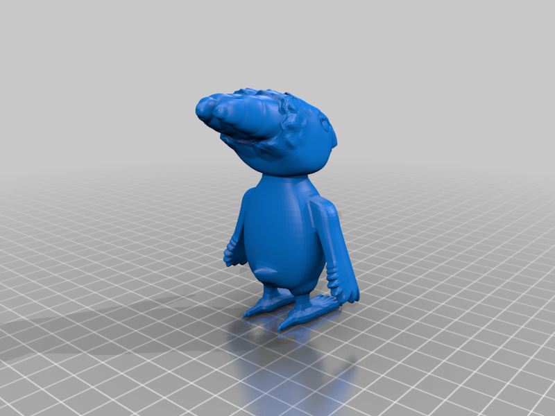 Free STL file Bird alien・3D printing design to download・Cults