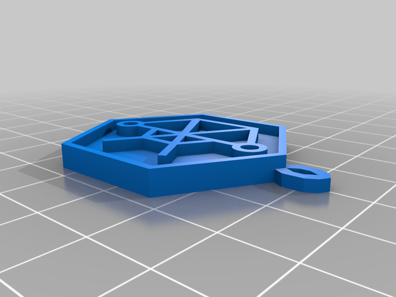 Free STL file The Room Null Symbol Pendant 🎮・3D printable model to ...