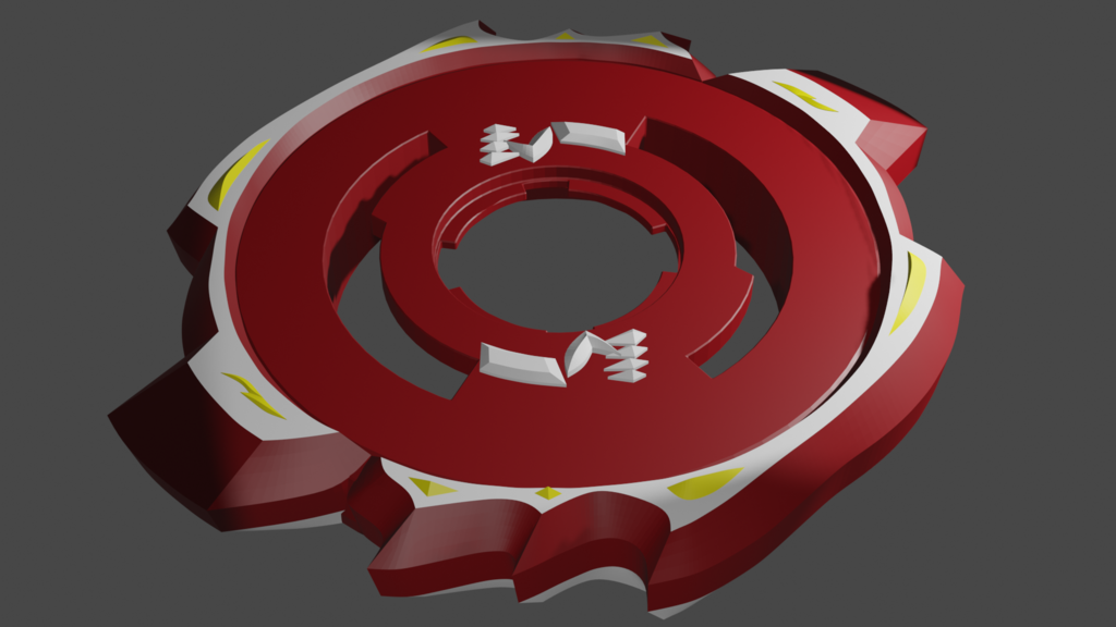 Free 3D file Beyblade Bey 006 Brawler・3D printable model to download・Cults