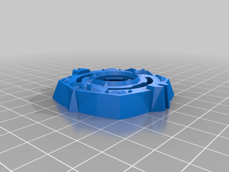 Archivo STL gratis Beyblade Bey 001 Gema 🎲・Plan de impresión en 3D para ...
