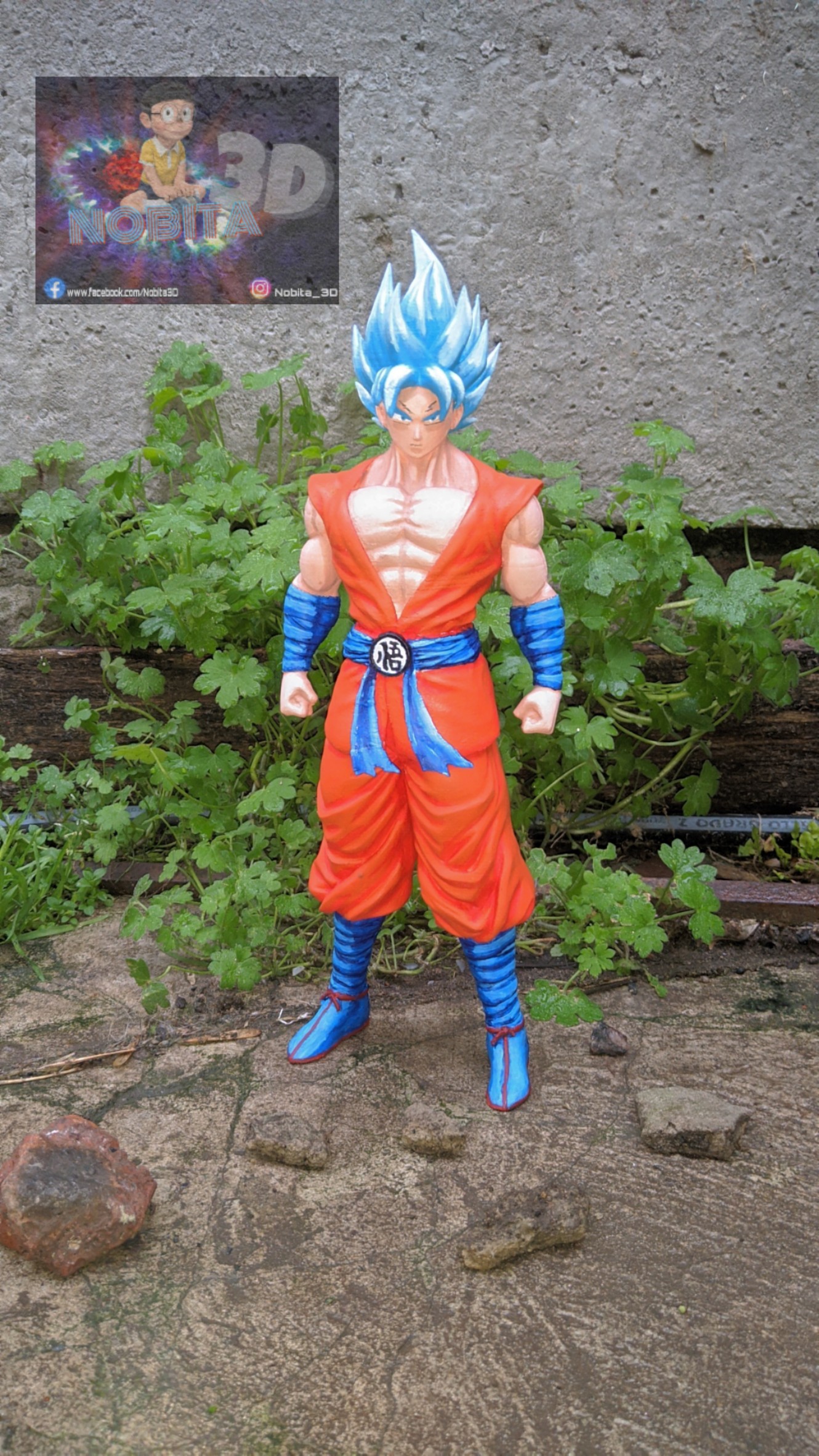 GOKU PIEZA DE COLECCIÓN imprimible en 3D • Hecho con una impresora 3D ...