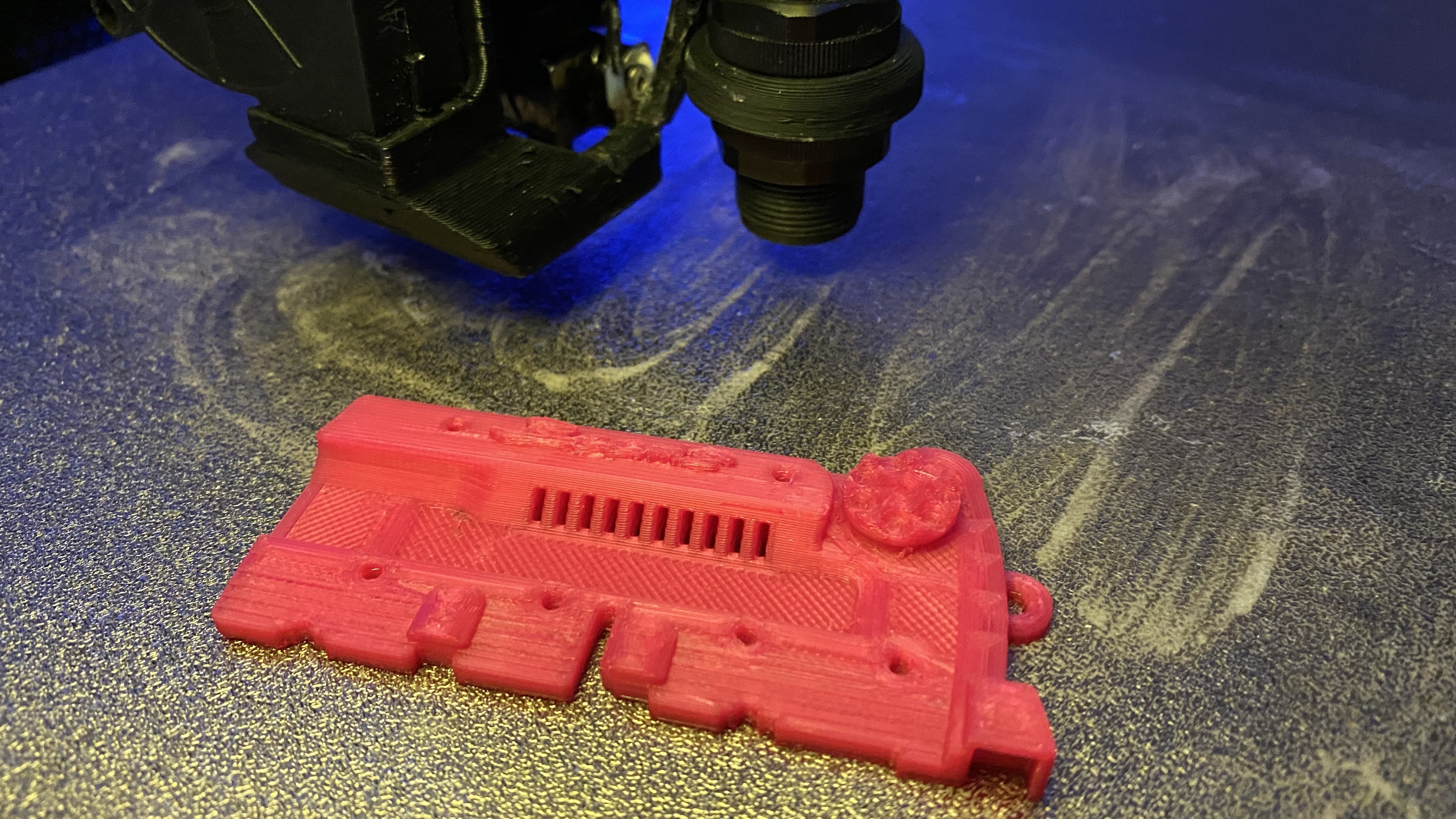 STL file Beams engine cover keychain・Design to download and 3D print・Cults