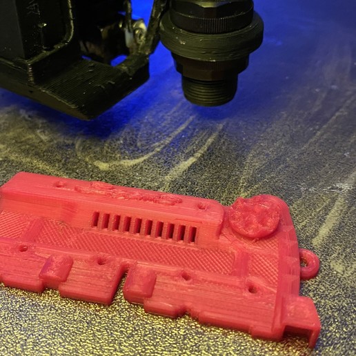 Download STL file Beams engine cover keychain • 3D printer model ・ Cults