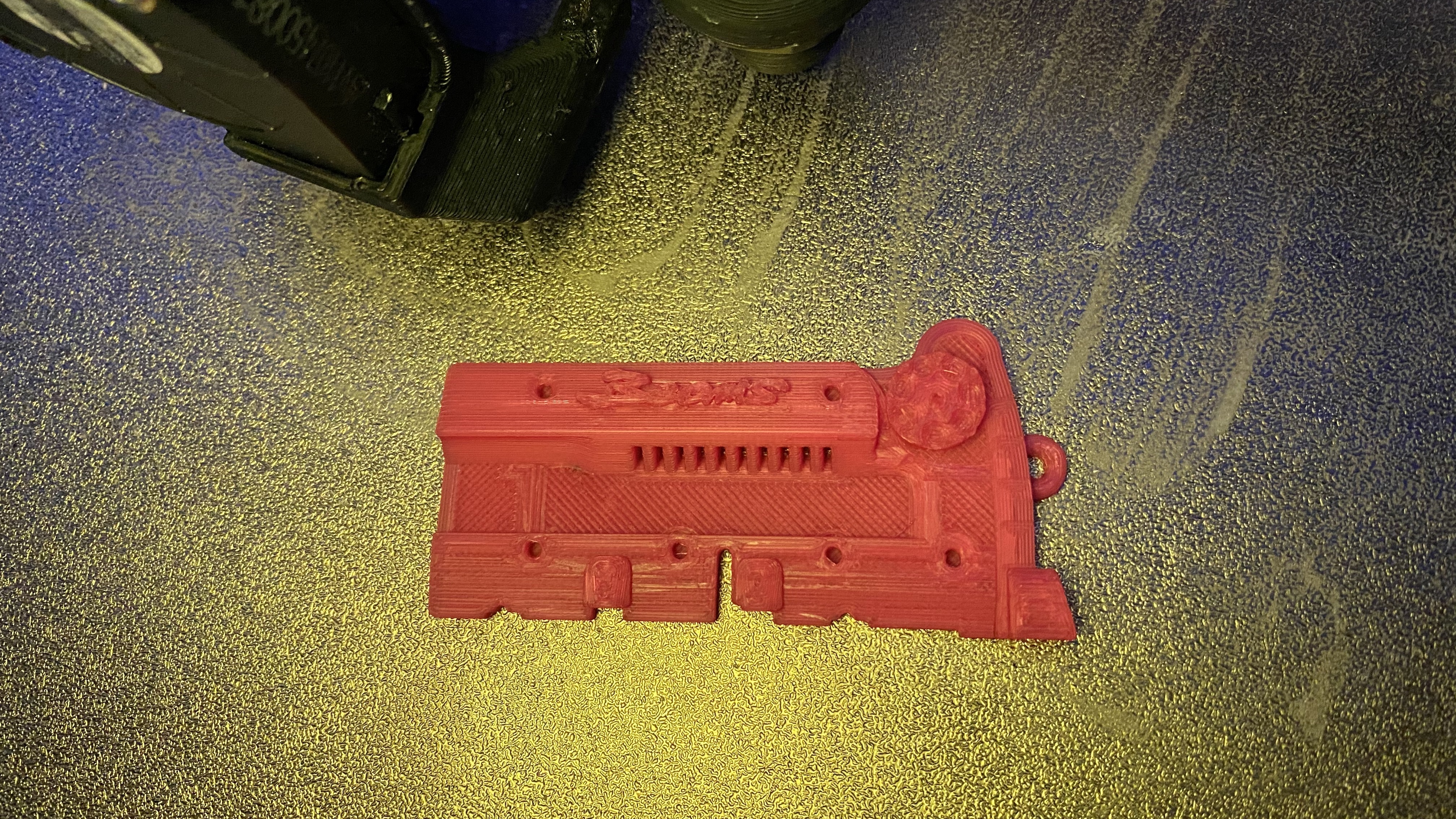 STL file Beams engine cover keychain・Design to download and 3D print・Cults