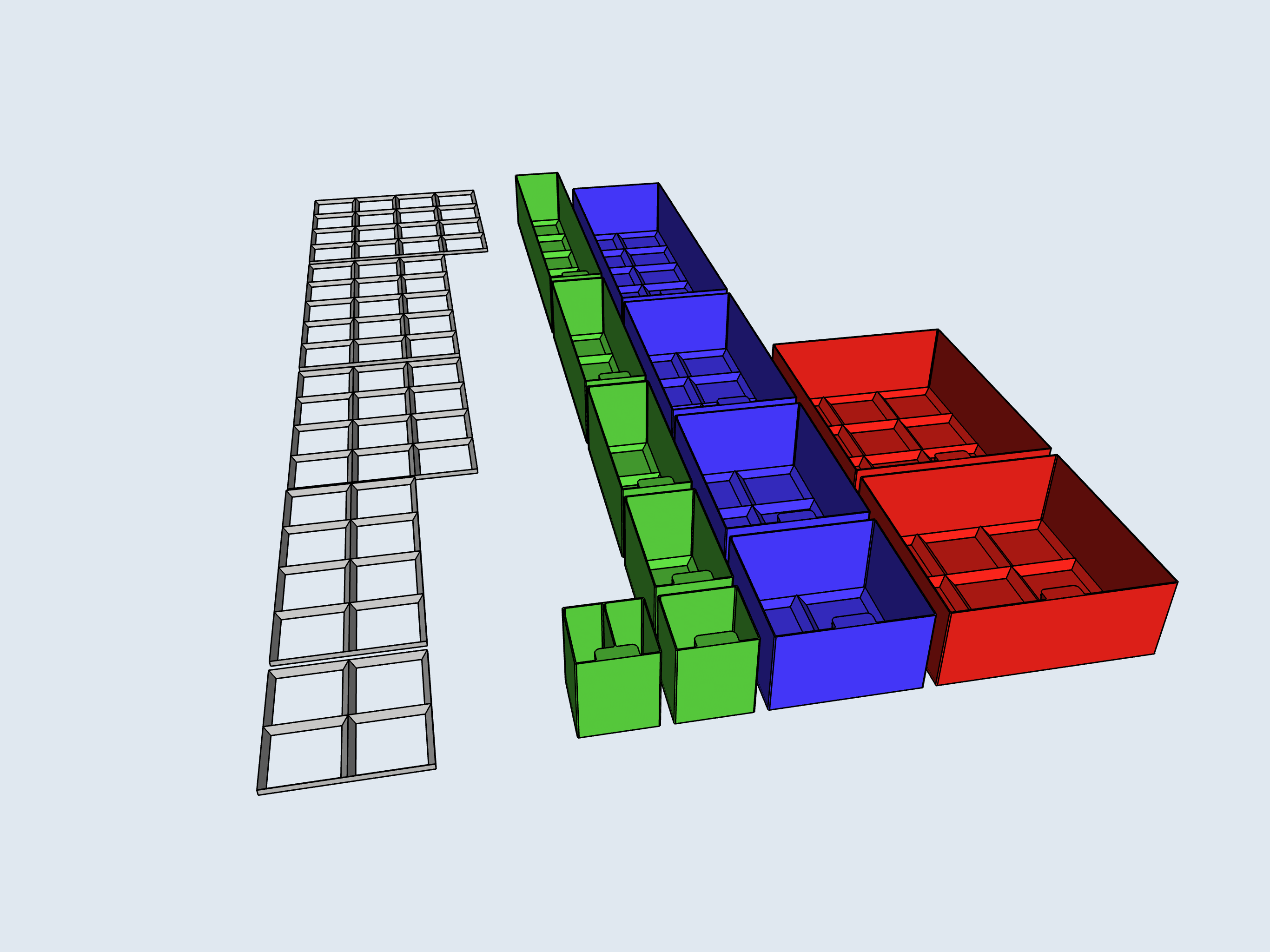 STL-Datei Storage System・3D-druckbare Vorlage zum herunterladen・Cults