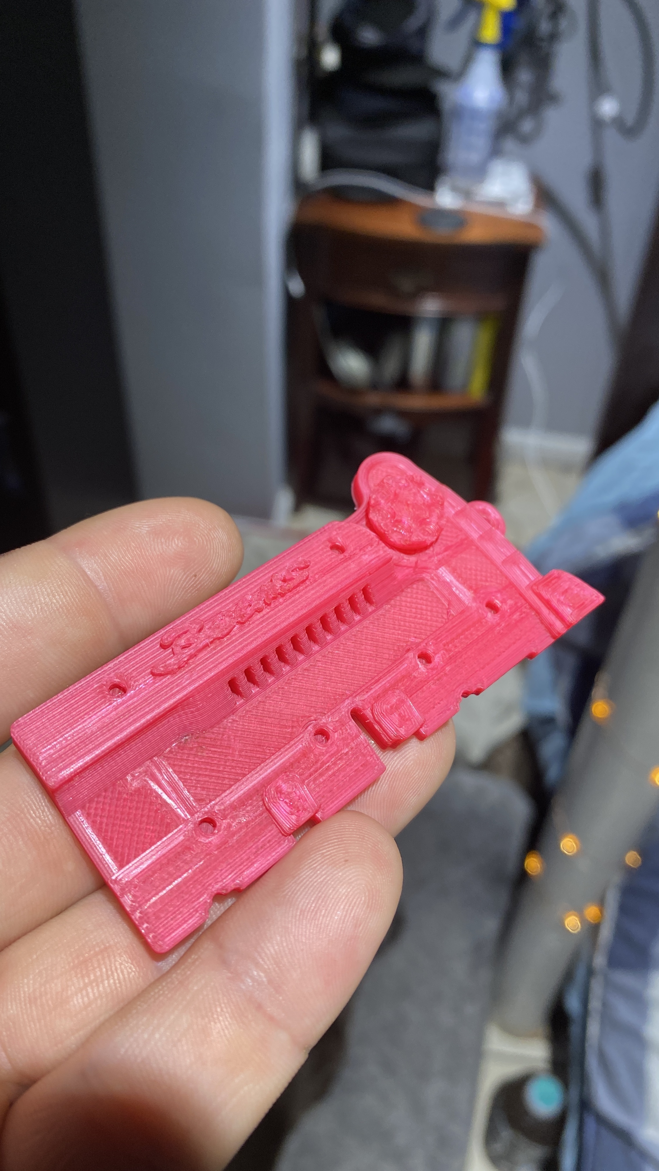 STL file Beams engine cover keychain・Design to download and 3D print・Cults