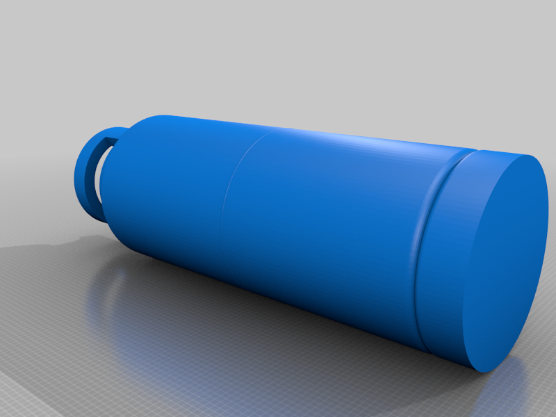 Free STL file gas cylinder 🚂・3D printable model to download・Cults