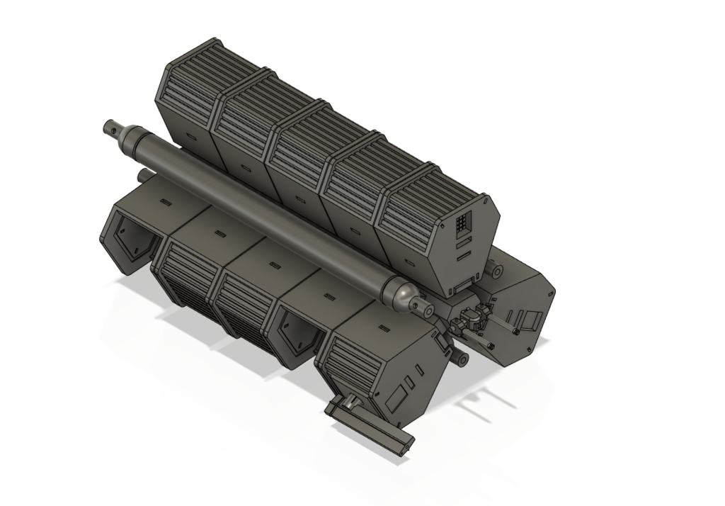 Free STL file 1/1700 EDI-402 Laohu from Gundam 00 (MK2) 🤖・3D printer ...