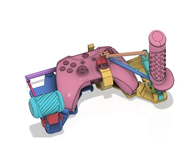 Archivo STL gratis Joystick XBOX ONE 🕹️・Plan de impresión en 3D para ...