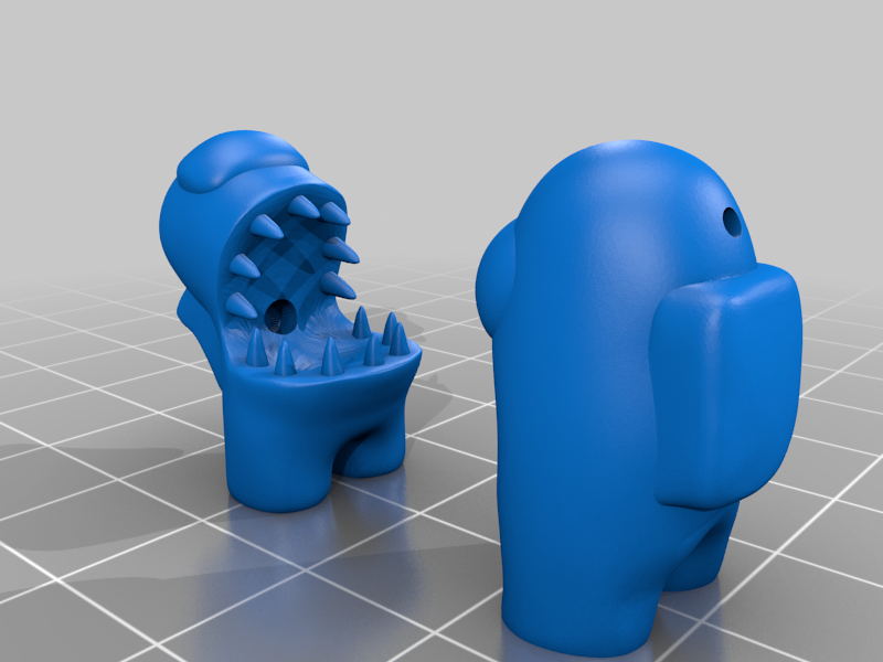 Free STL file Among Us impostor・Model to download and 3D print・Cults
