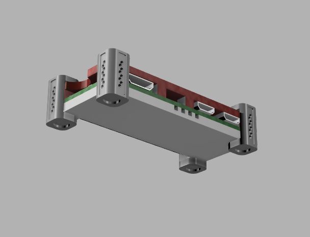 Free STL file Pi Zero Screwless Enclosure・3D print design to download・Cults